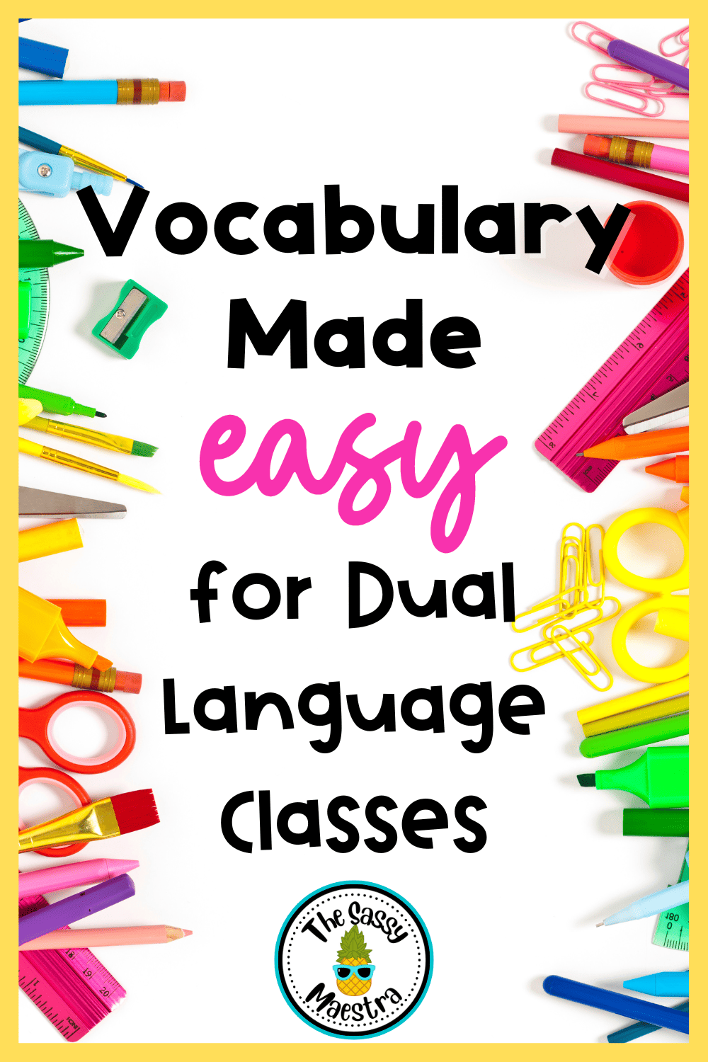 7 Powerful Dual Language Vocabulary Strategies for Success! - The Sassy ...
